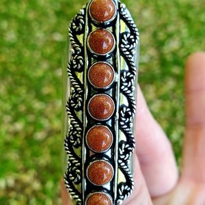 Handmade | Jewelry | New 7 Stone Sun Sitara Sunstone Sandstone ...